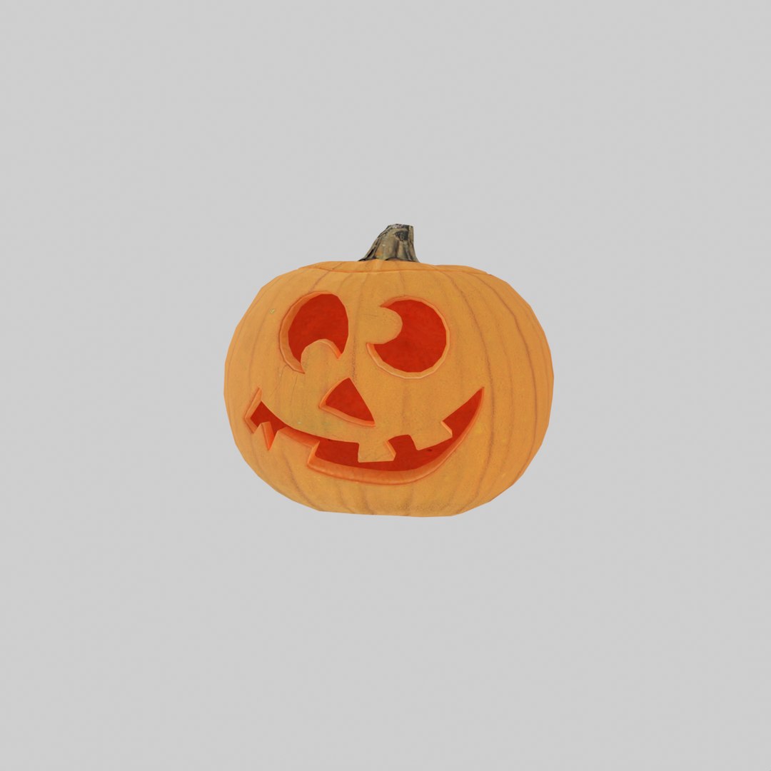 Free Halloween Pumpkin 3D Model - TurboSquid 2072166