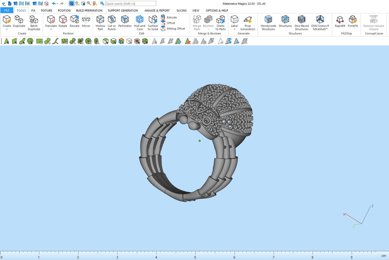 Diamond Spider Ring - 0013 3D Model - TurboSquid 2340659