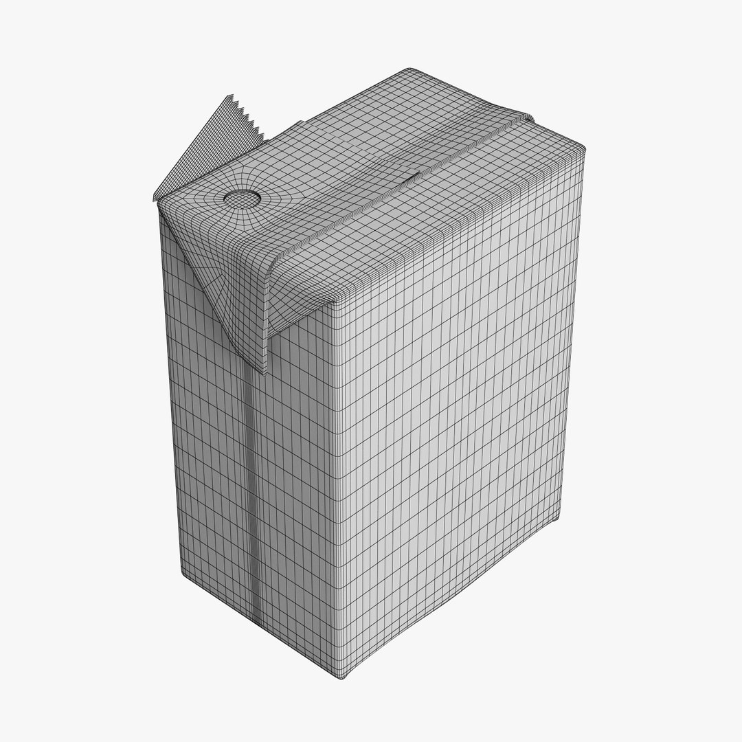 Packaging beverage 200 ml model - TurboSquid 1419908