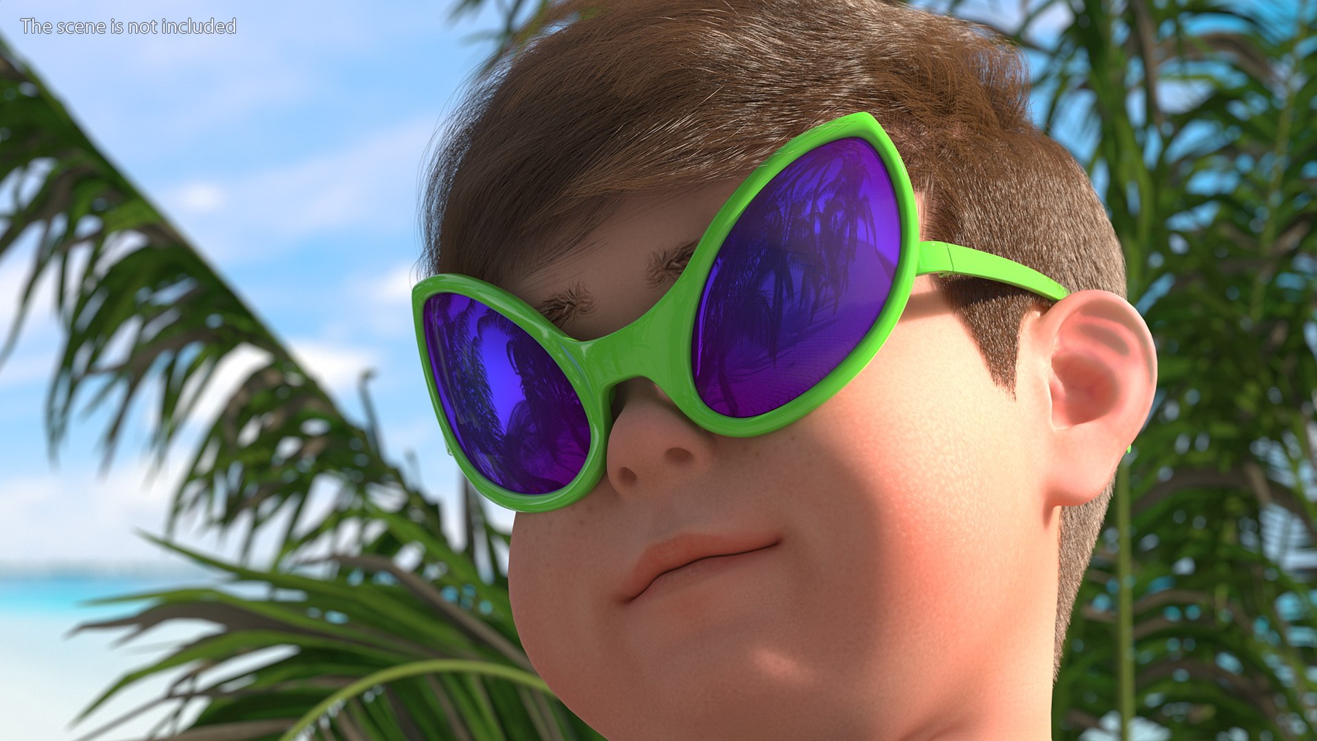 Alien Eye Shape Design 3D Model - TurboSquid 1699758