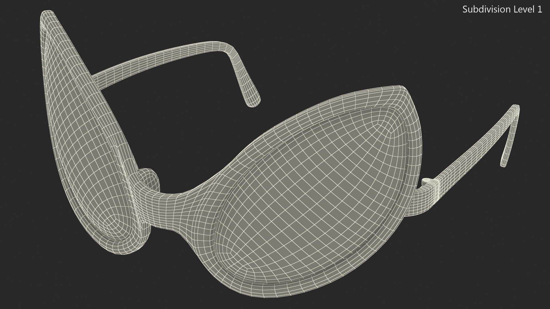 Alien eye shape design 3D model - TurboSquid 1699758