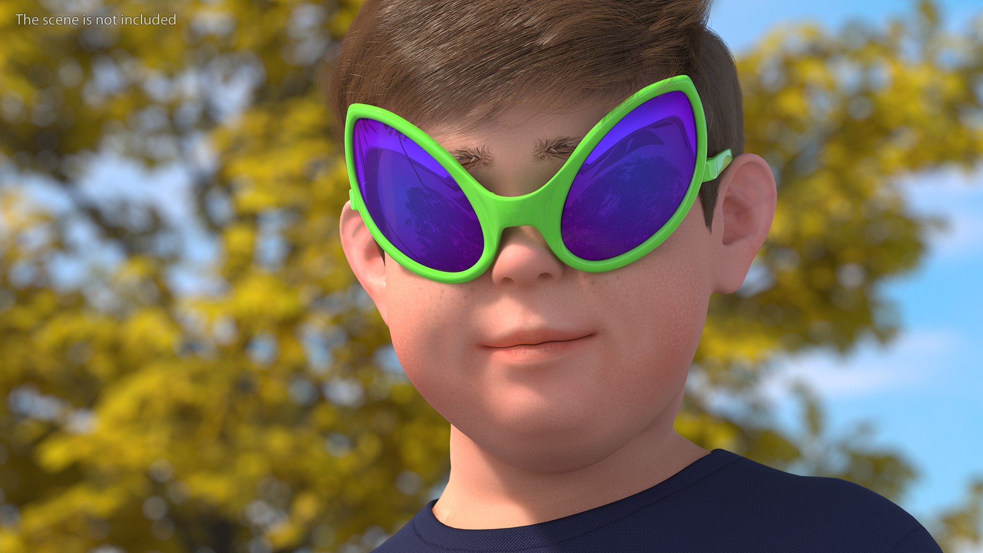 Alien Eye Shape Design 3D Model - TurboSquid 1699758