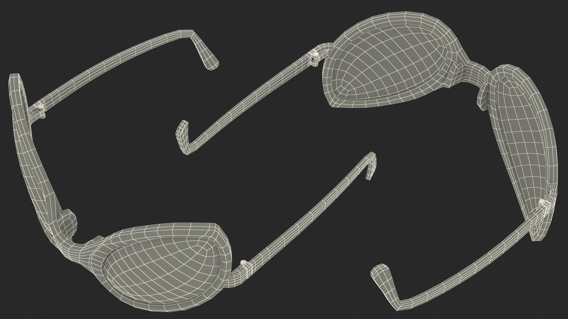 Alien eye shape design 3D model - TurboSquid 1699758