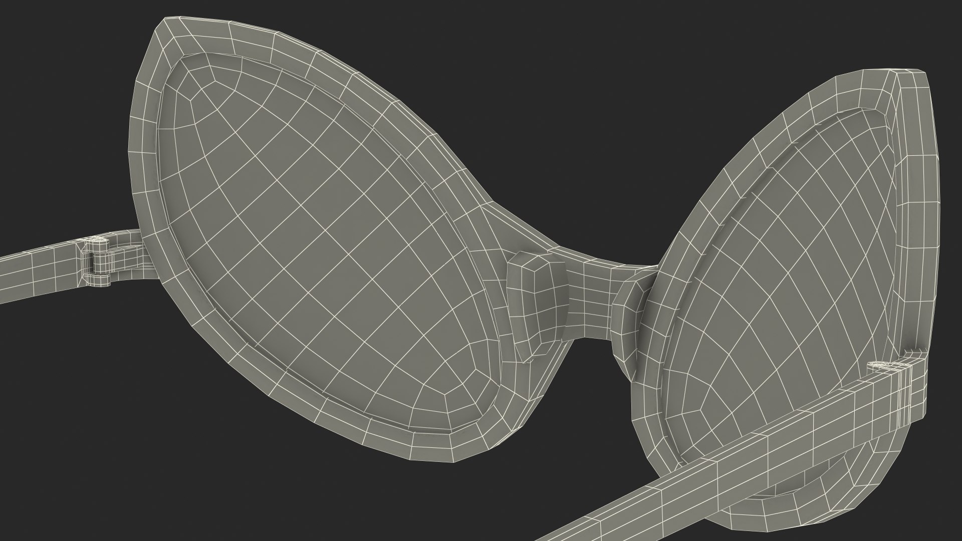 Alien eye shape design 3D model - TurboSquid 1699758