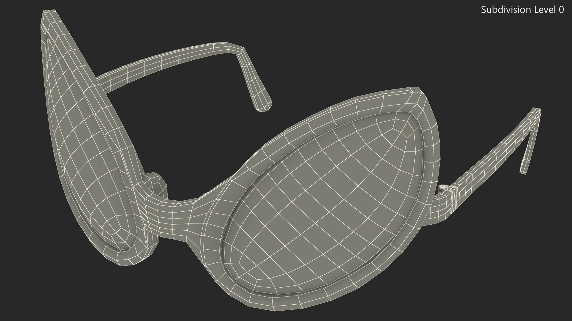 Alien eye shape design 3D model - TurboSquid 1699758