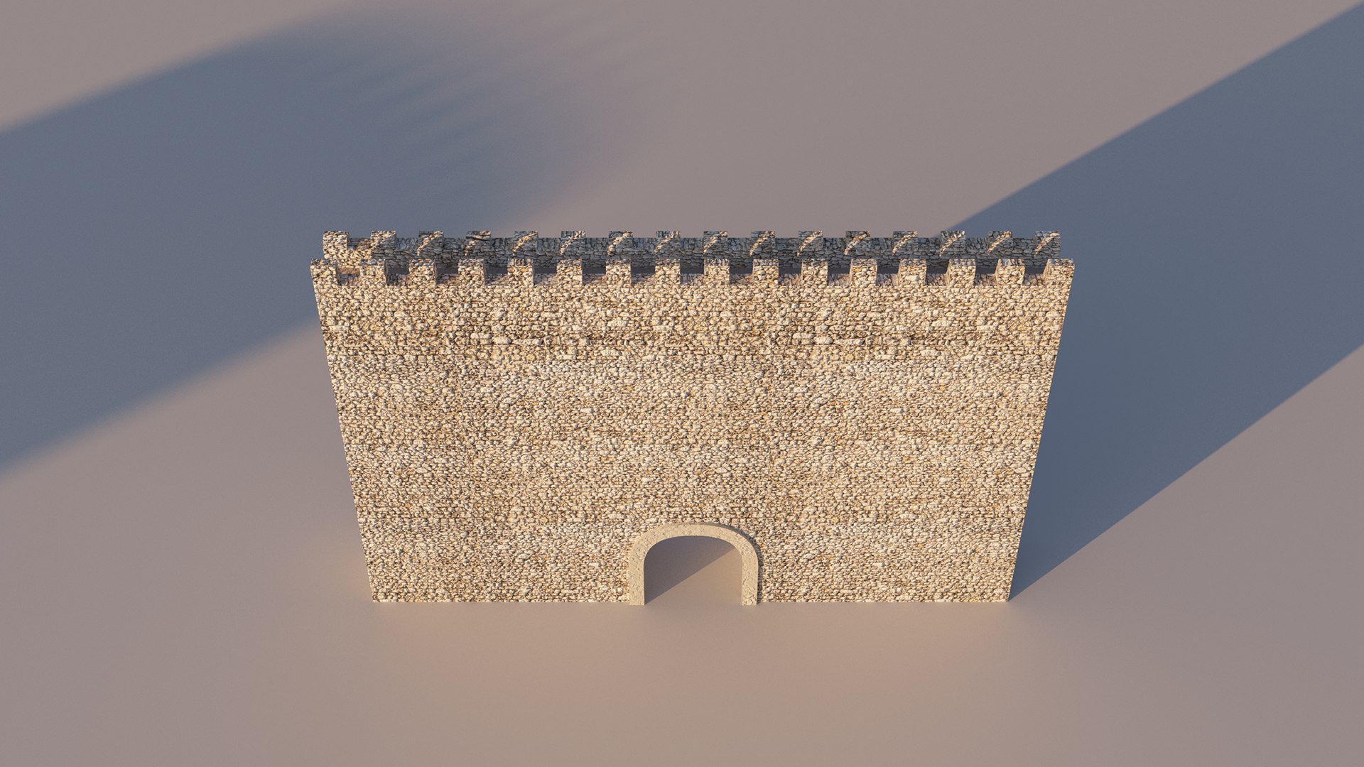 3D Ancient Castle Kit Model - TurboSquid 1930896