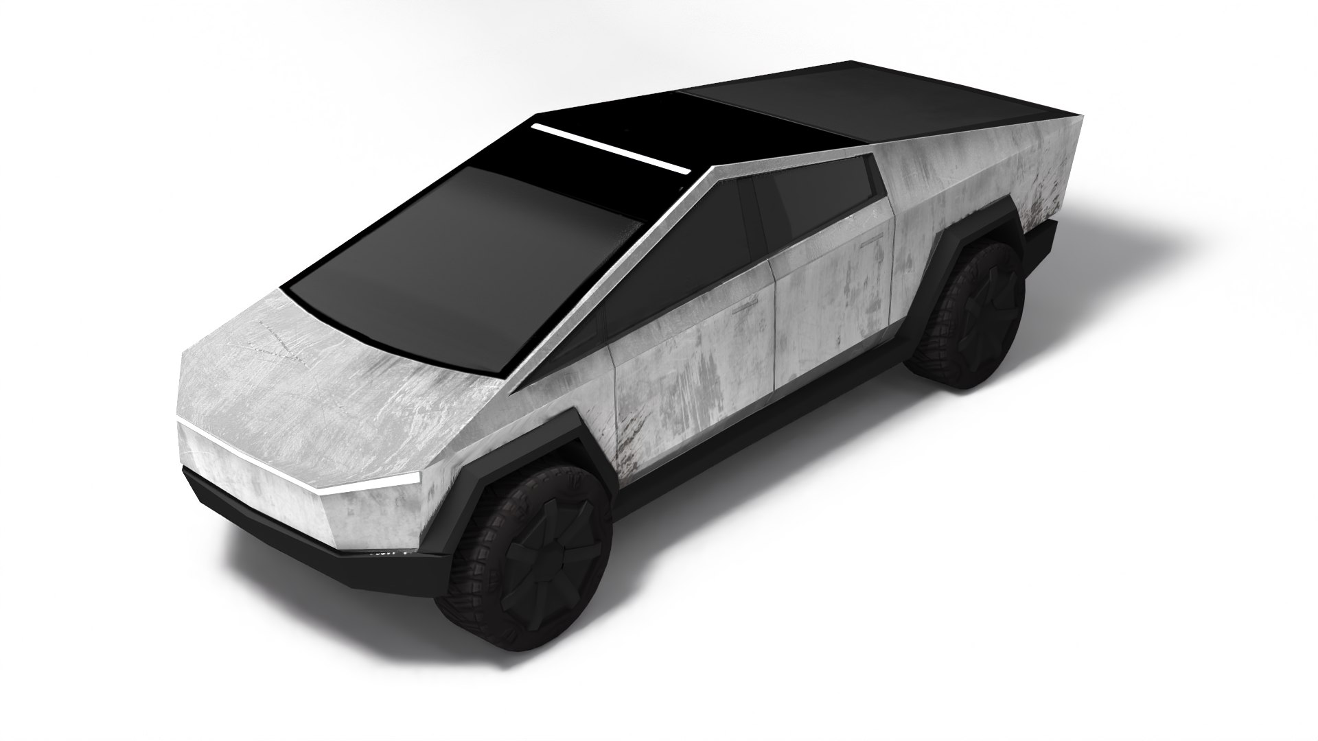 Cybertruck Basic - Low-poly Model - TurboSquid 1797717