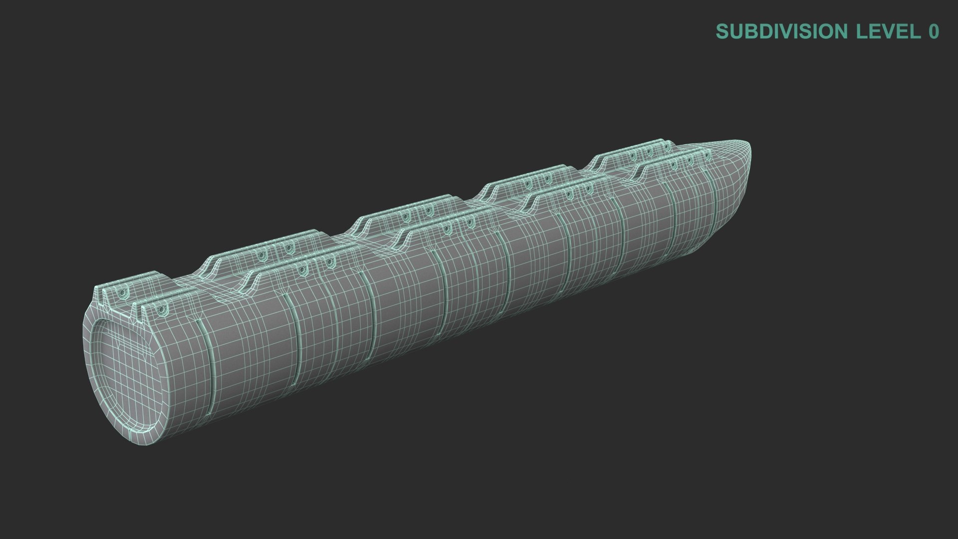3D Pontoon Log - TurboSquid 2206606