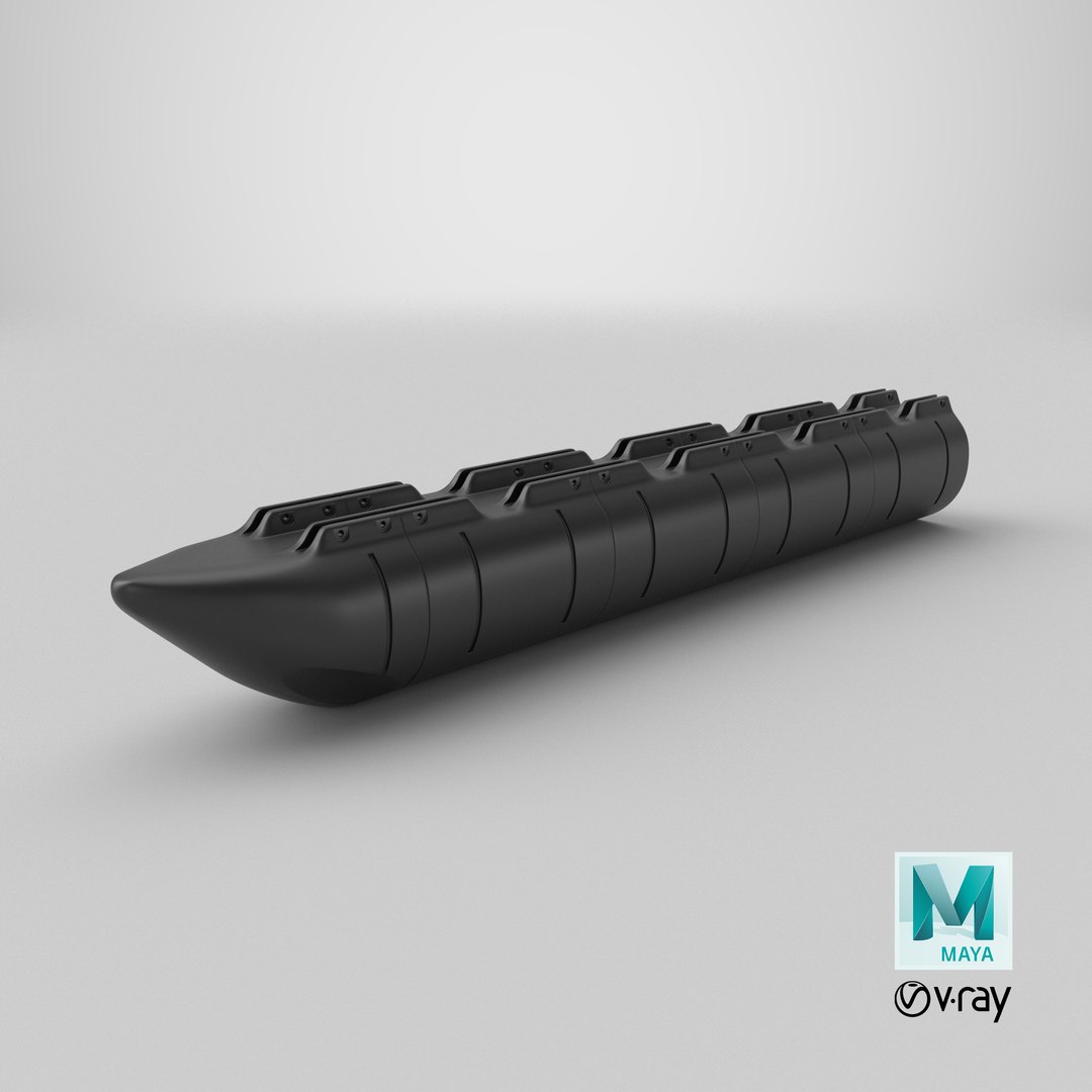 3D Pontoon Log - TurboSquid 2206606