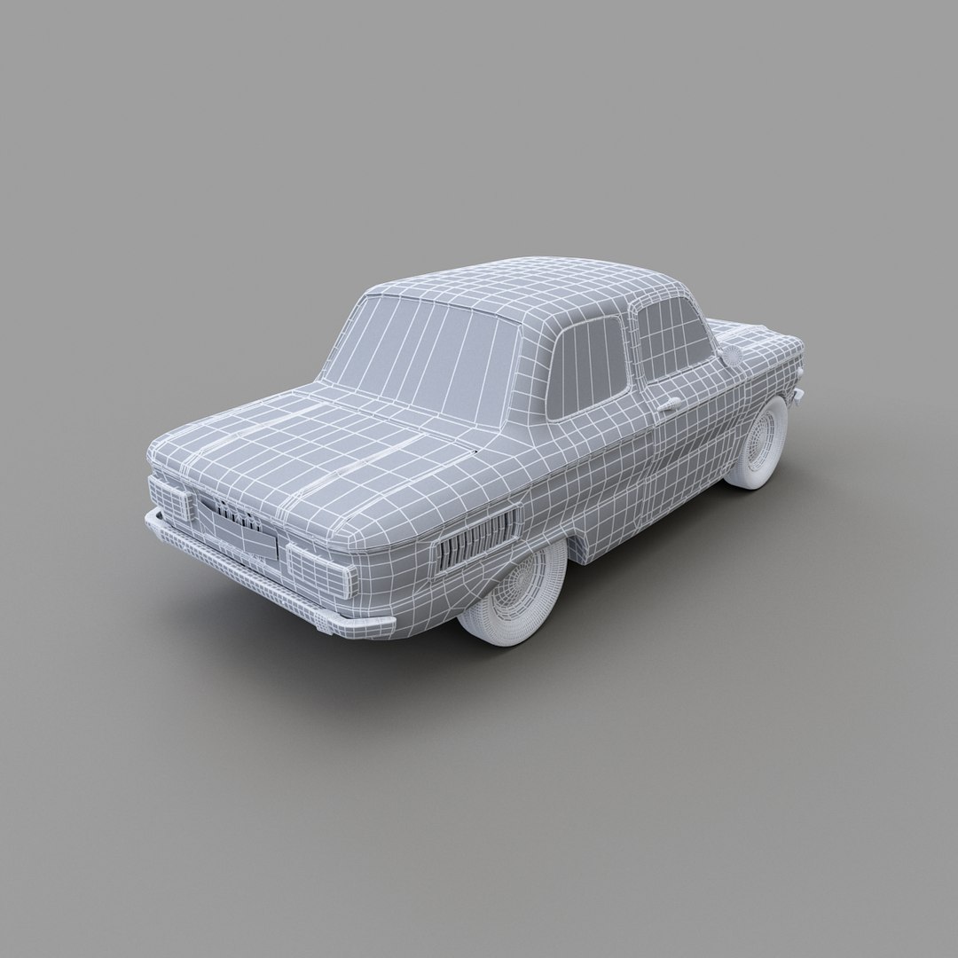 3d car zaz