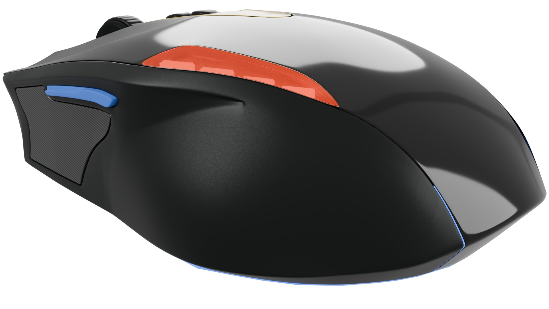 Gaming Mouse Model - TurboSquid 2351119
