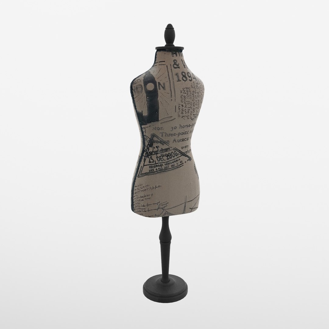 Sewing Body 3dscan 3d Model