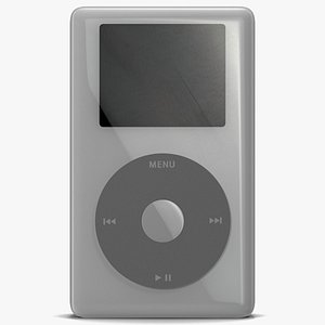 3d model of apple ipod touch generation
