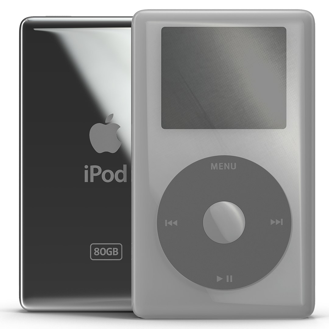 Ipod Photo Modeled 3d Model