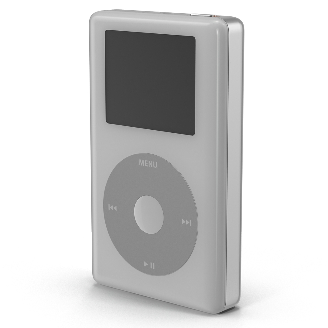 Ipod Photo Modeled 3d Model