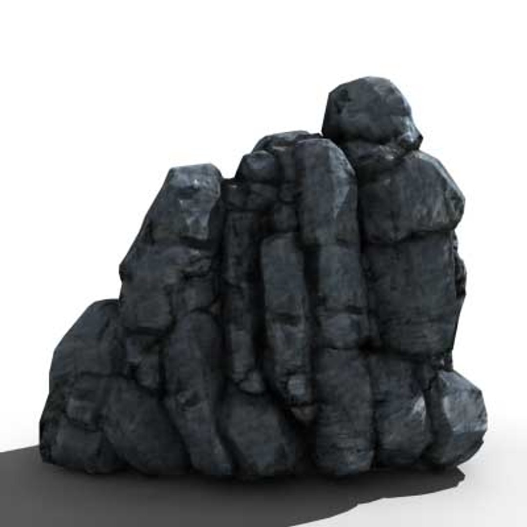 3d Model Rocky Formation Stone Rock