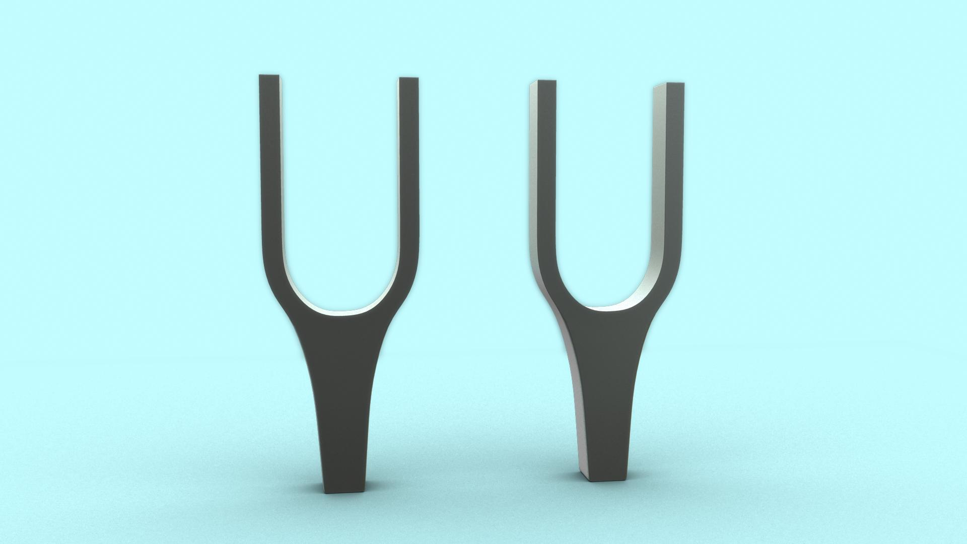 3D Model Tuning Fork - TurboSquid 2185751
