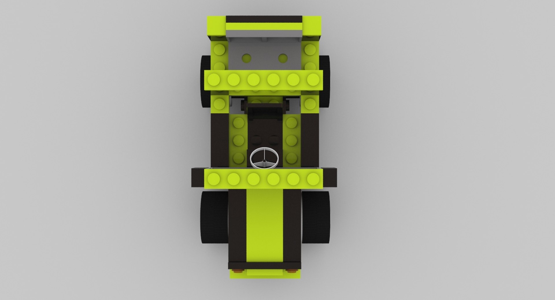 Lego Maintenance Vehicles 3d Model