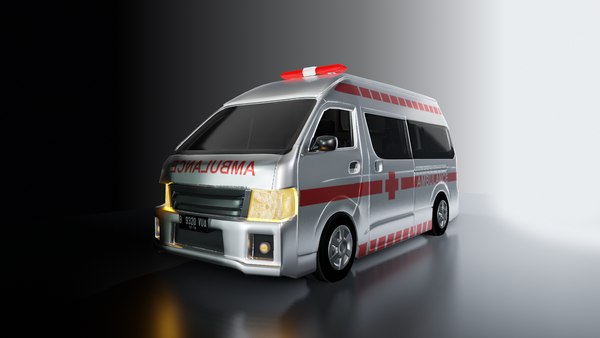 Ambulance interior 3D model - TurboSquid 1646975