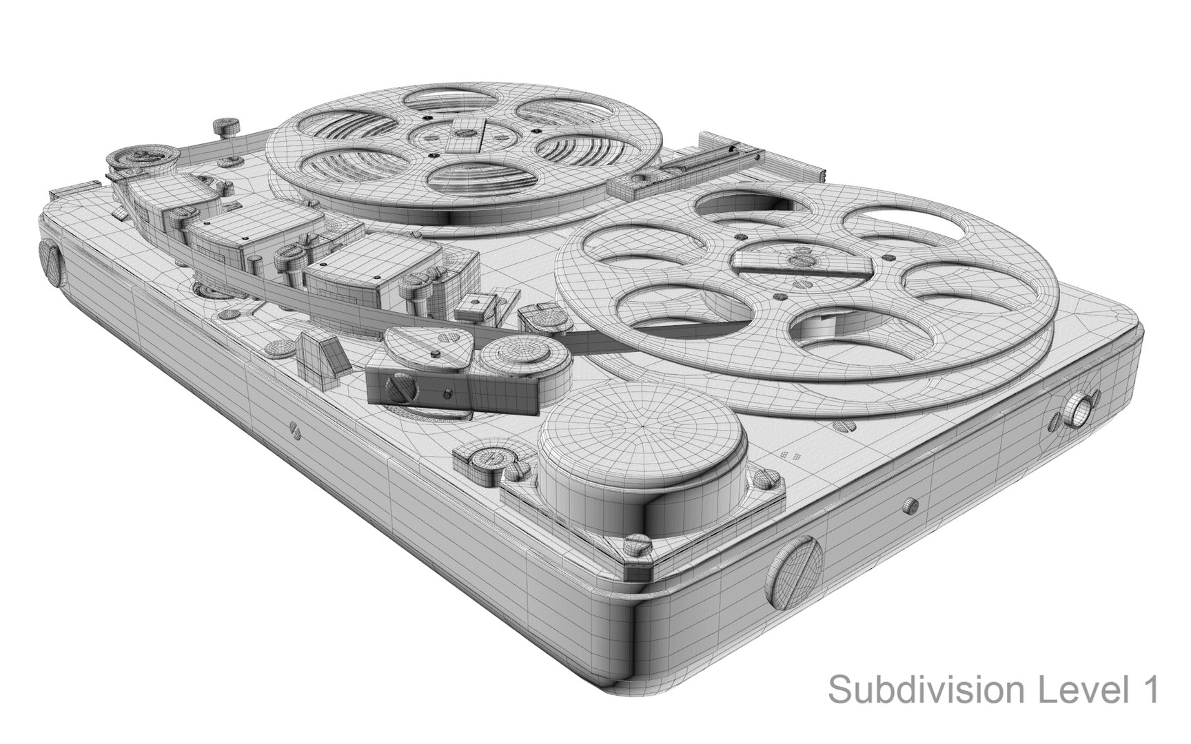 Nagra SN Miniature Tape Recorder 3D Model - TurboSquid 1941069