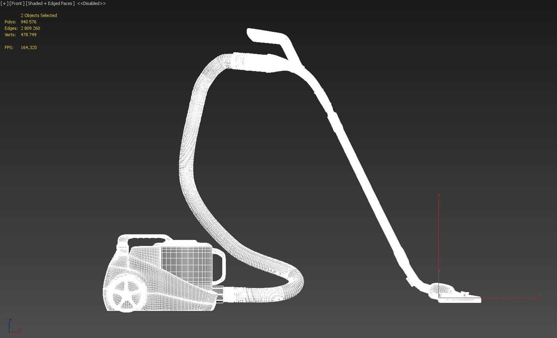 Vacuum Cleaner 3D Model - TurboSquid 1434220