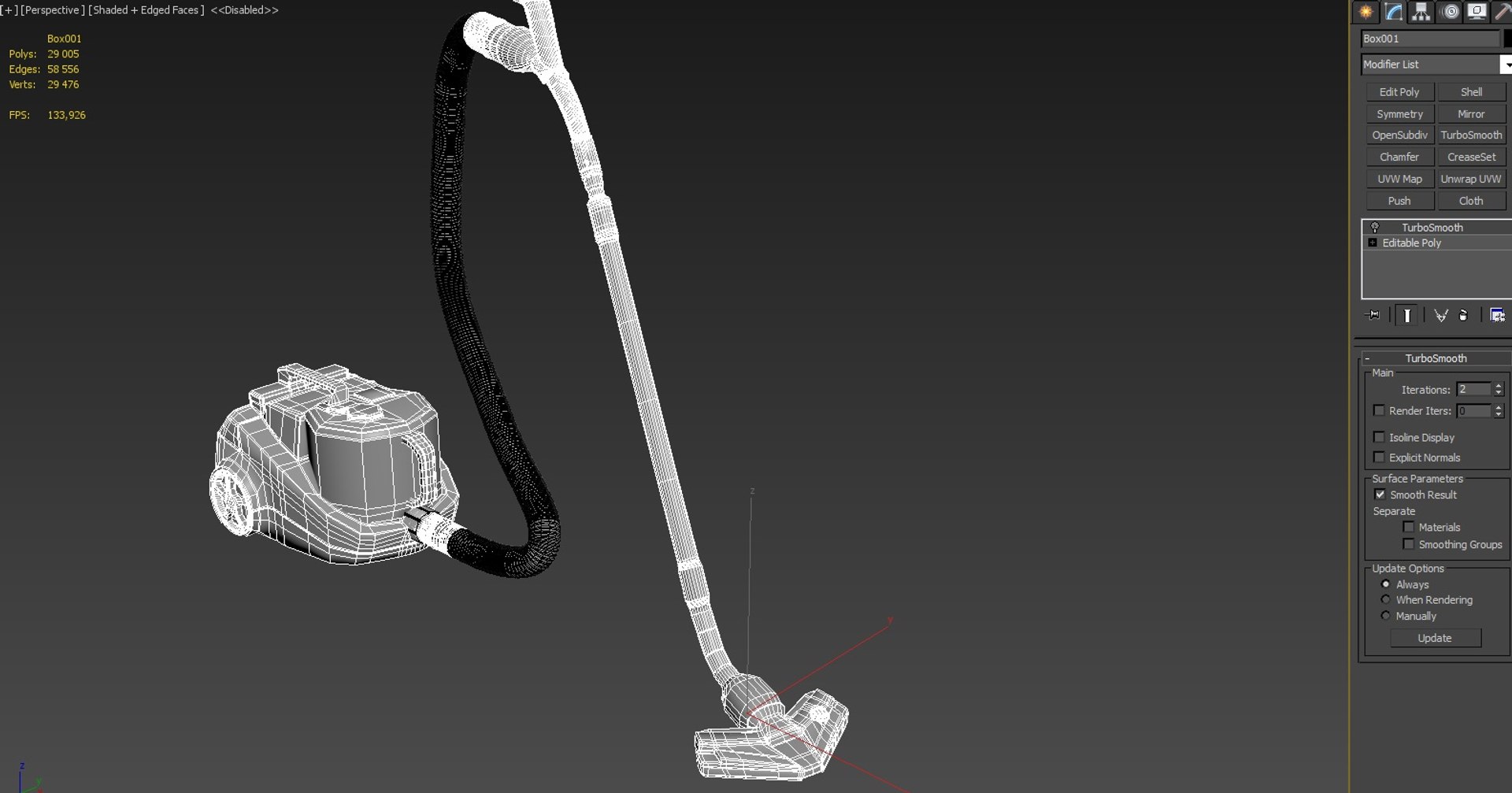 Vacuum Cleaner 3D Model - TurboSquid 1434220