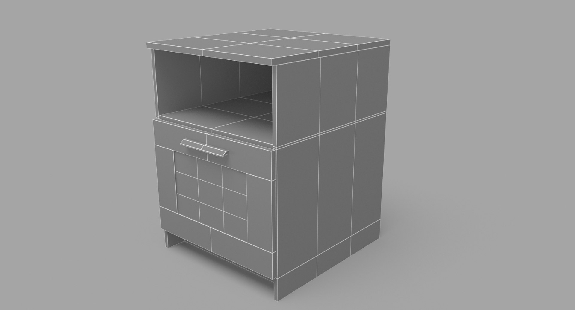 Bedside Table 02 3D Model - TurboSquid 1369094