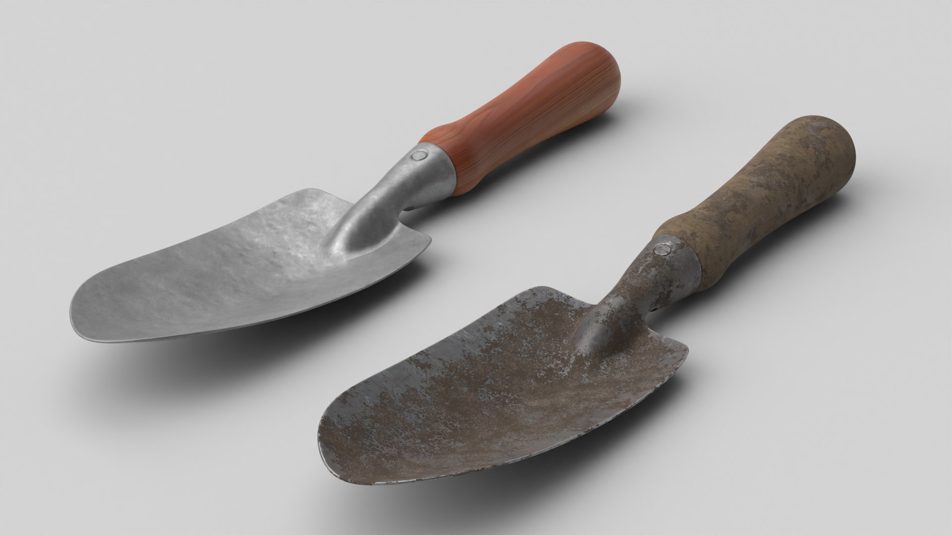Garden Hand Trowel 3D Model - TurboSquid 1973953