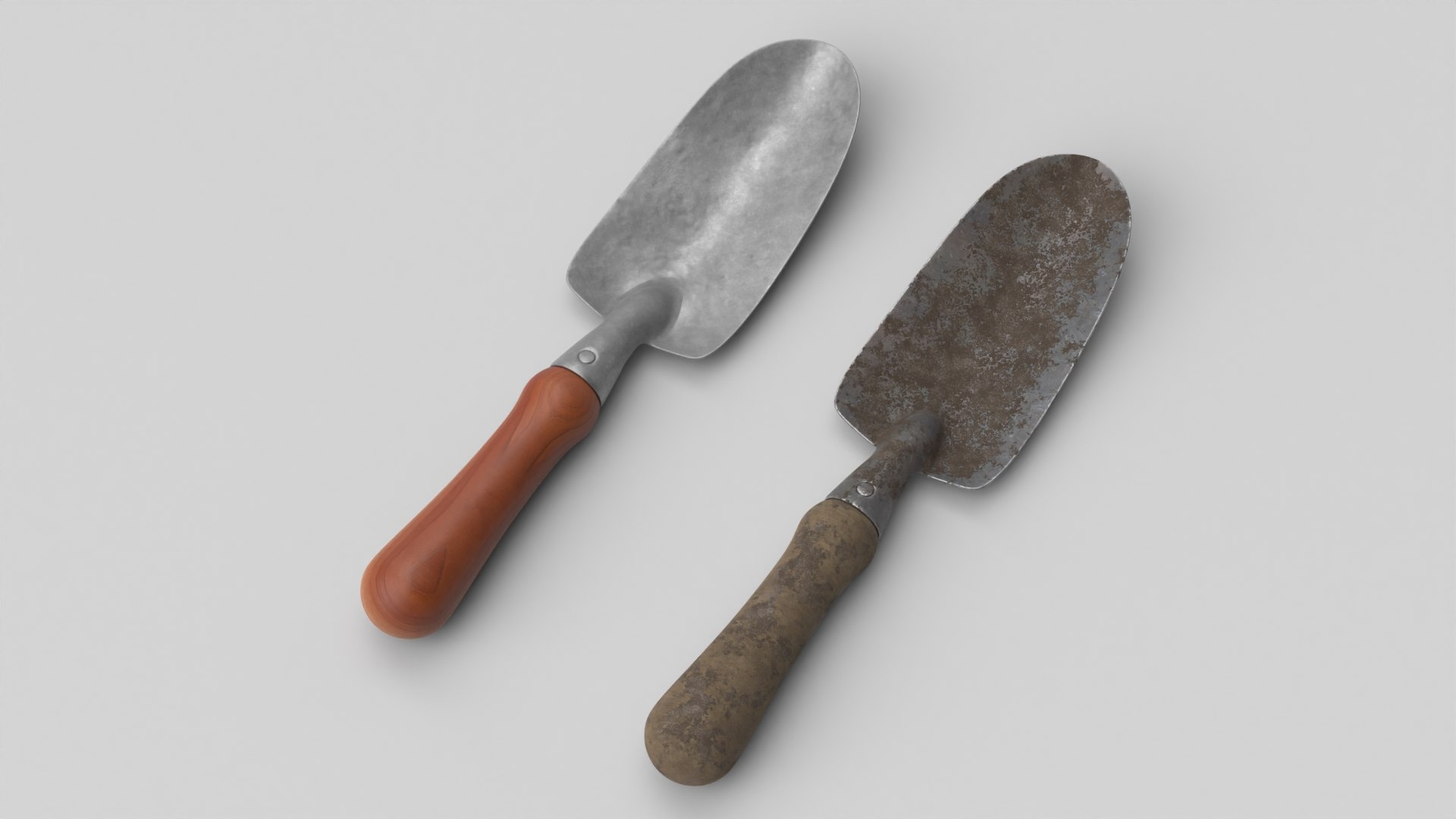 Garden Hand Trowel 3D Model - TurboSquid 1973953