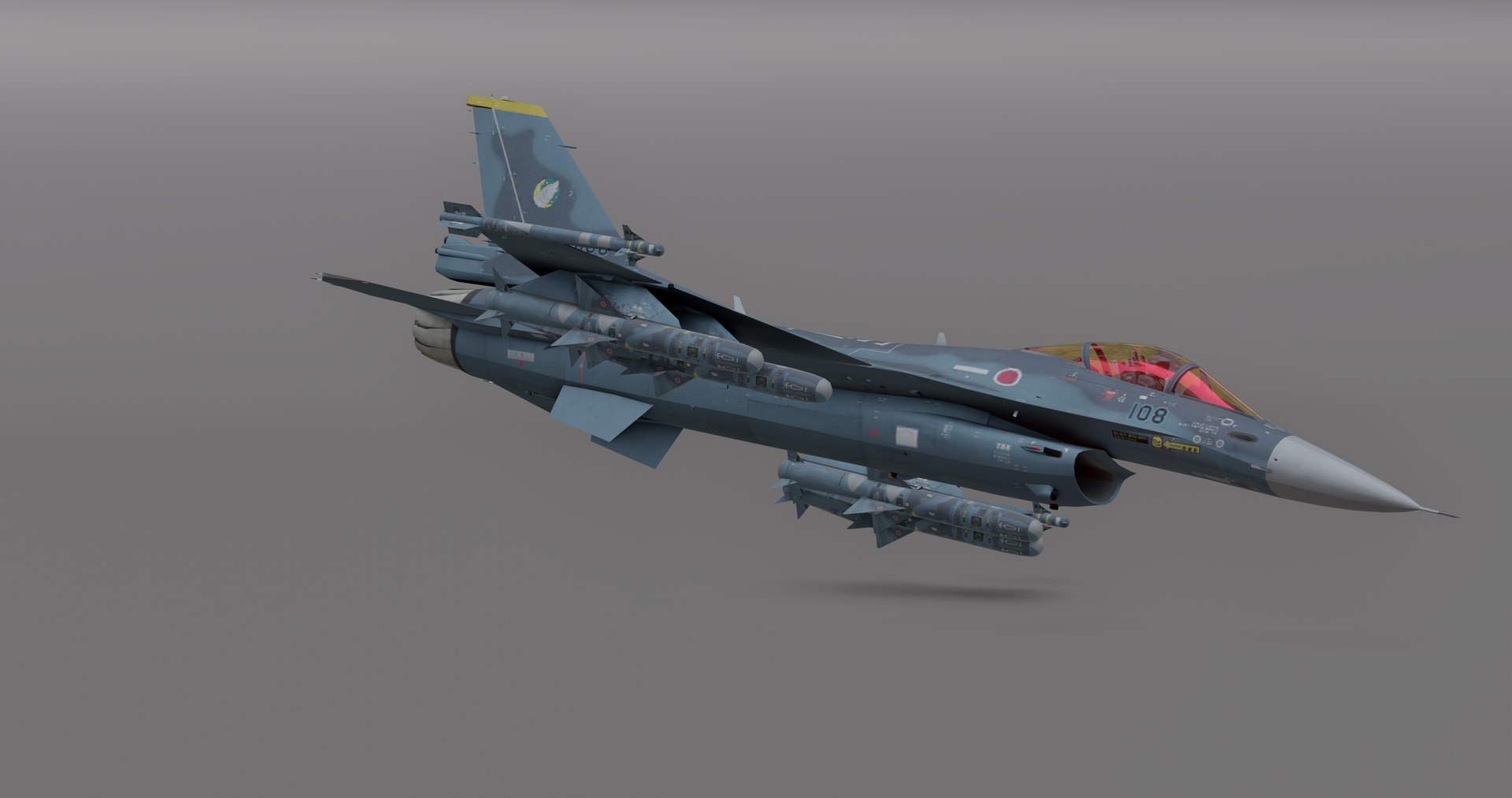 3D model f2 fighter jet - TurboSquid 2141067