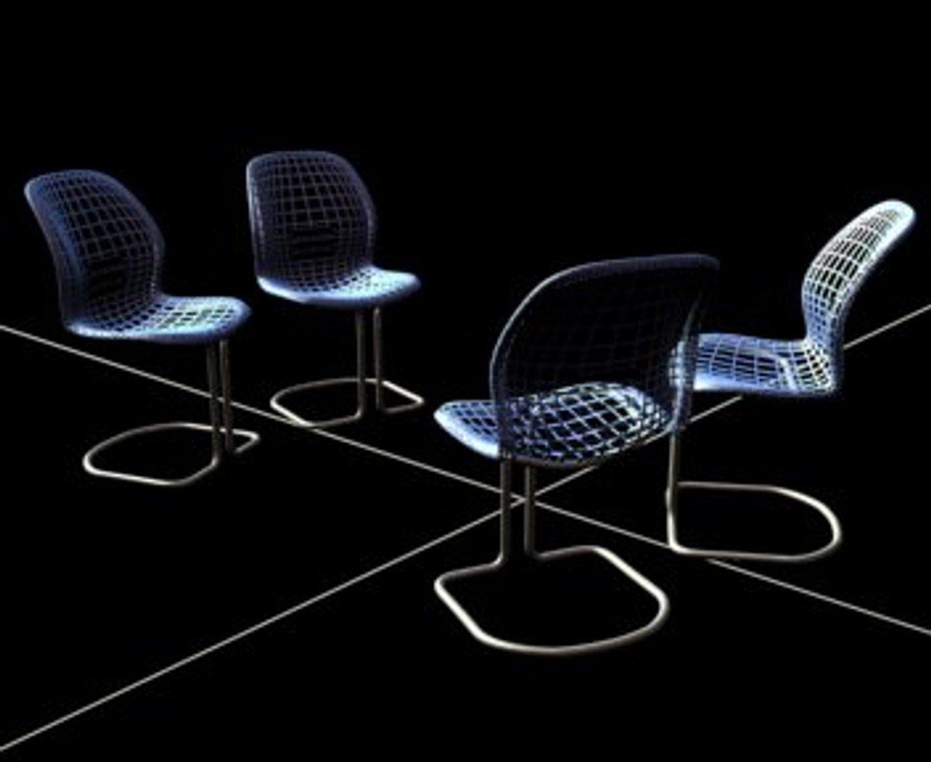 3d design chair model