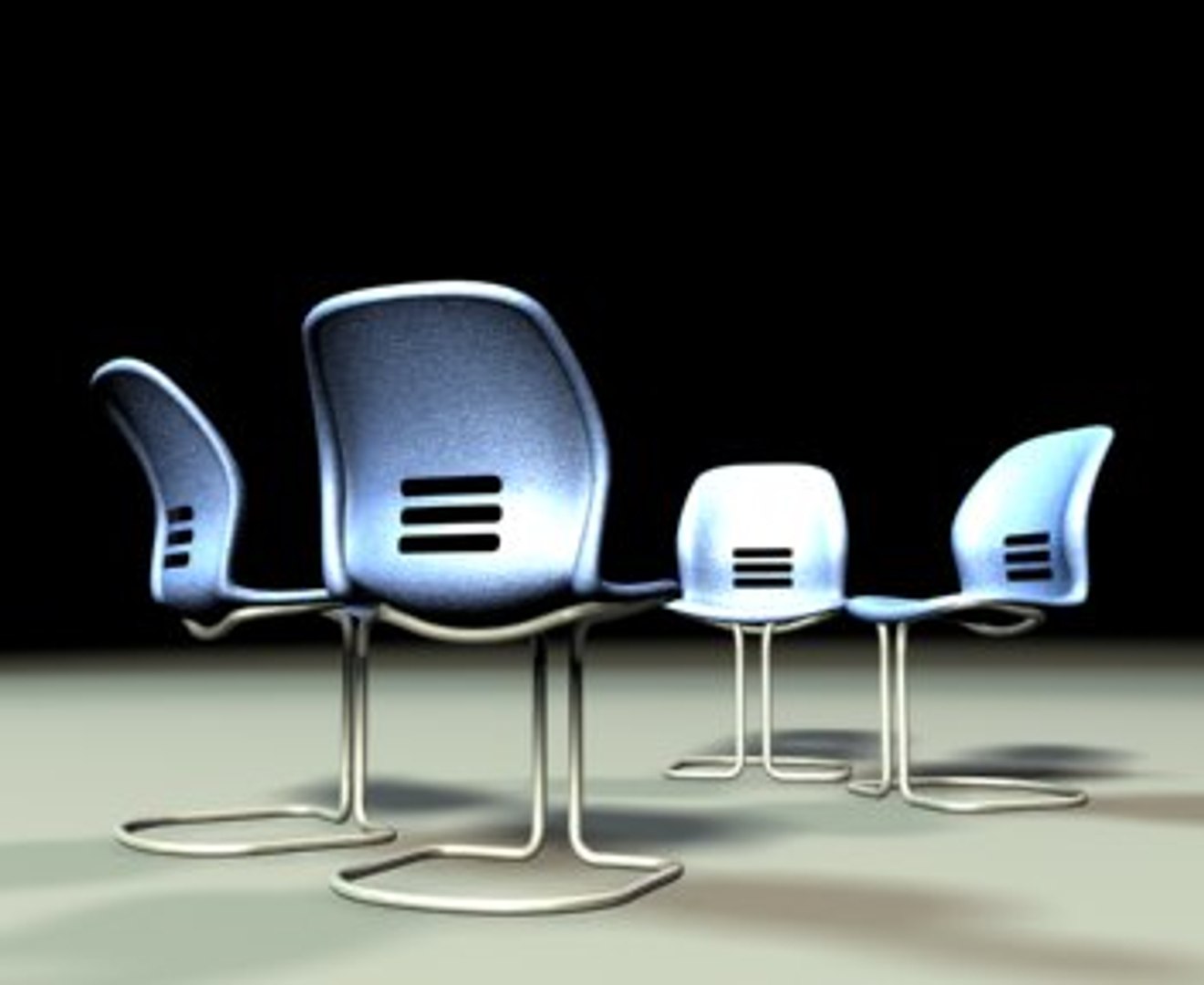 3d design chair model