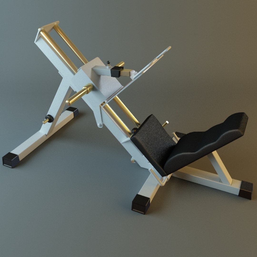 Exercise Machine 3d Model