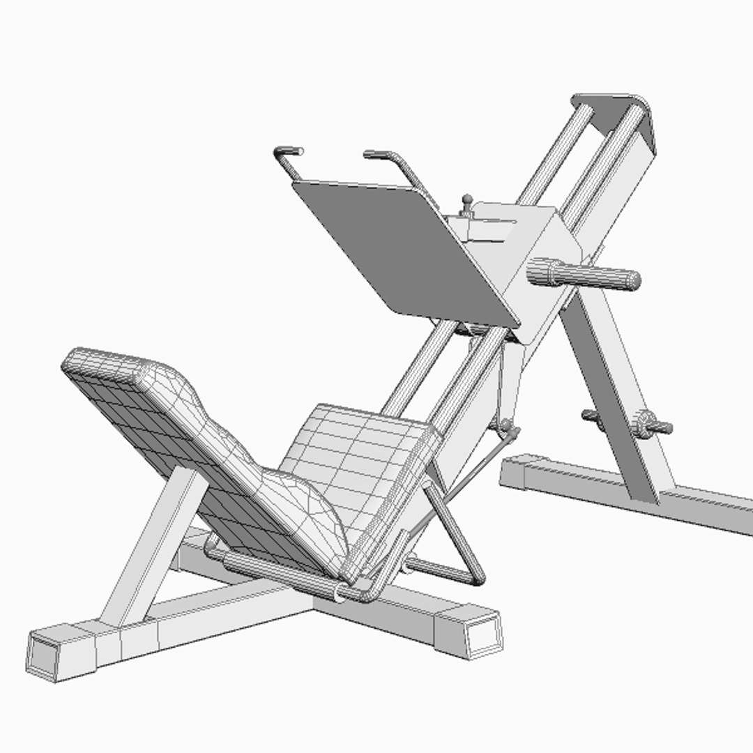 Exercise Machine 3d Model