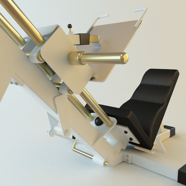 exercise machine 3d model