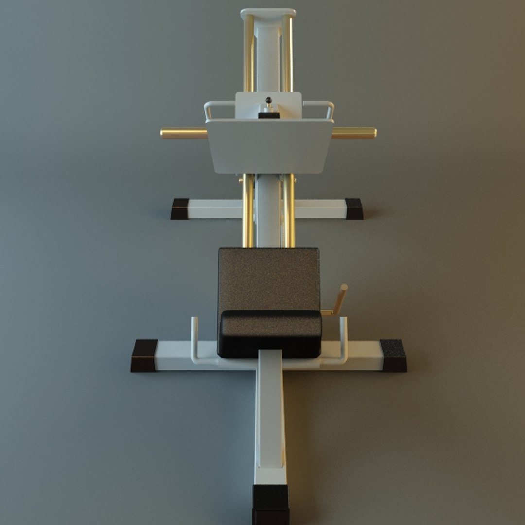 Exercise Machine 3d Model