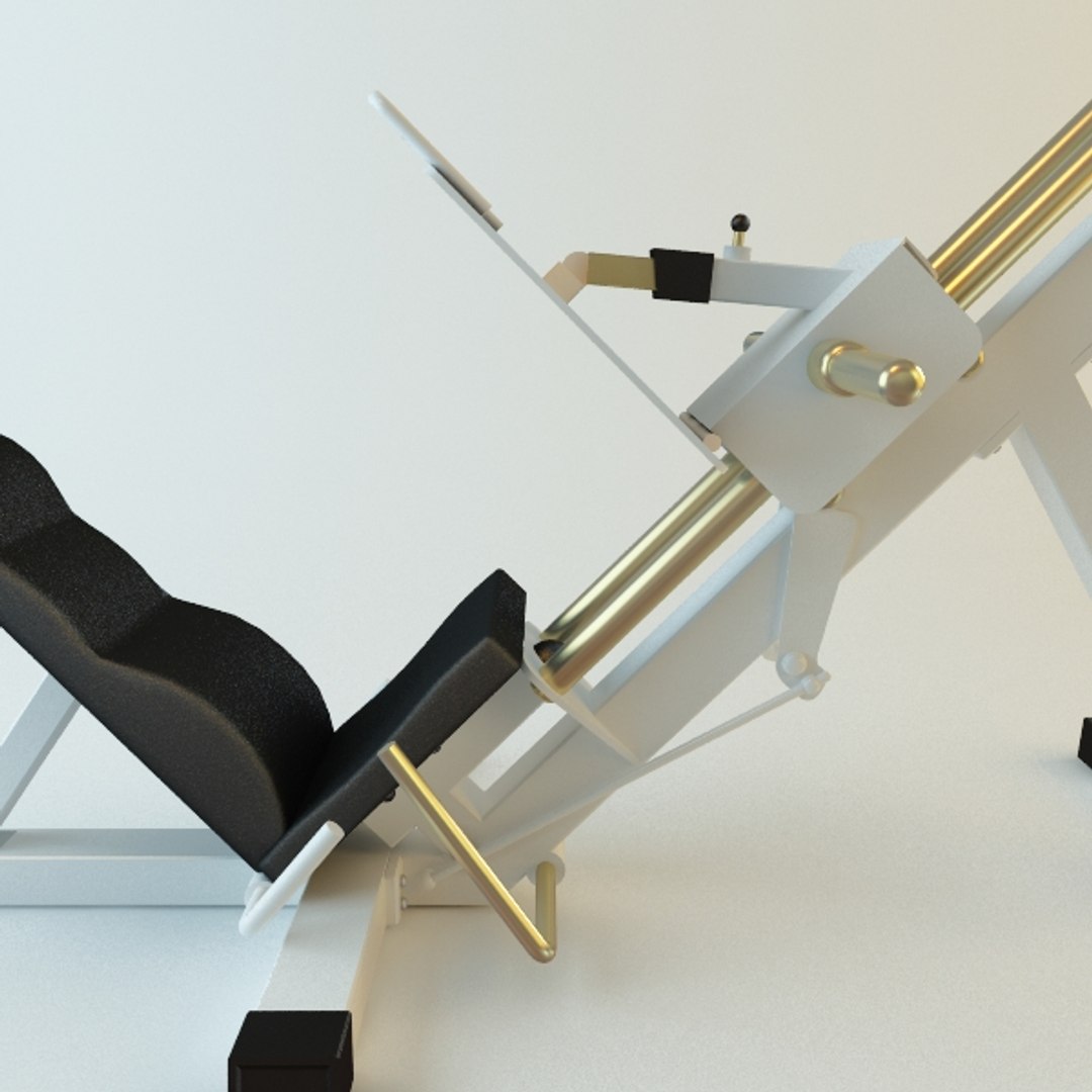 Exercise Machine 3d Model