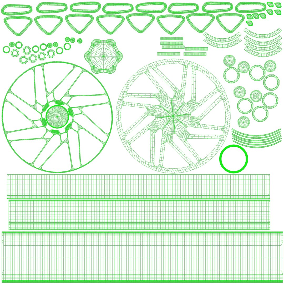 3D Alloy Wheel Detailed 3d Model - TurboSquid 2385249