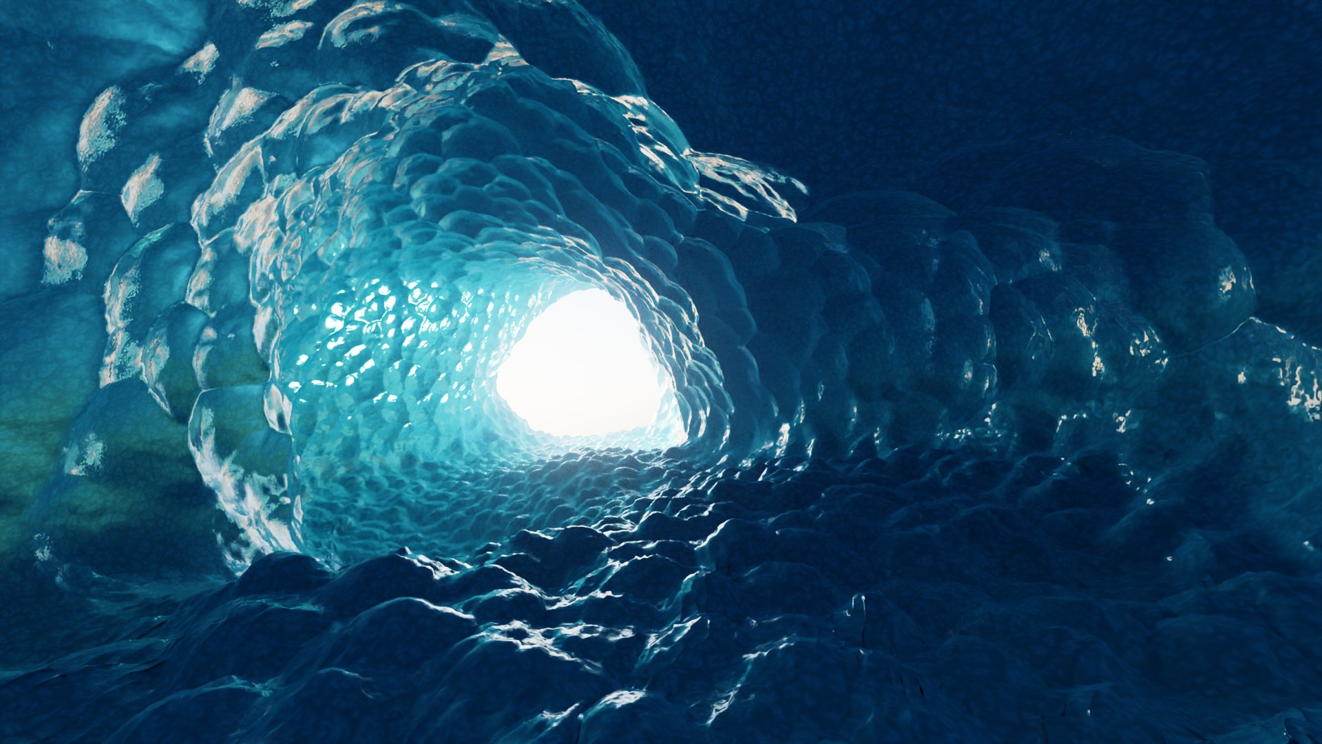 3D Cave Frozen - TurboSquid 1690402