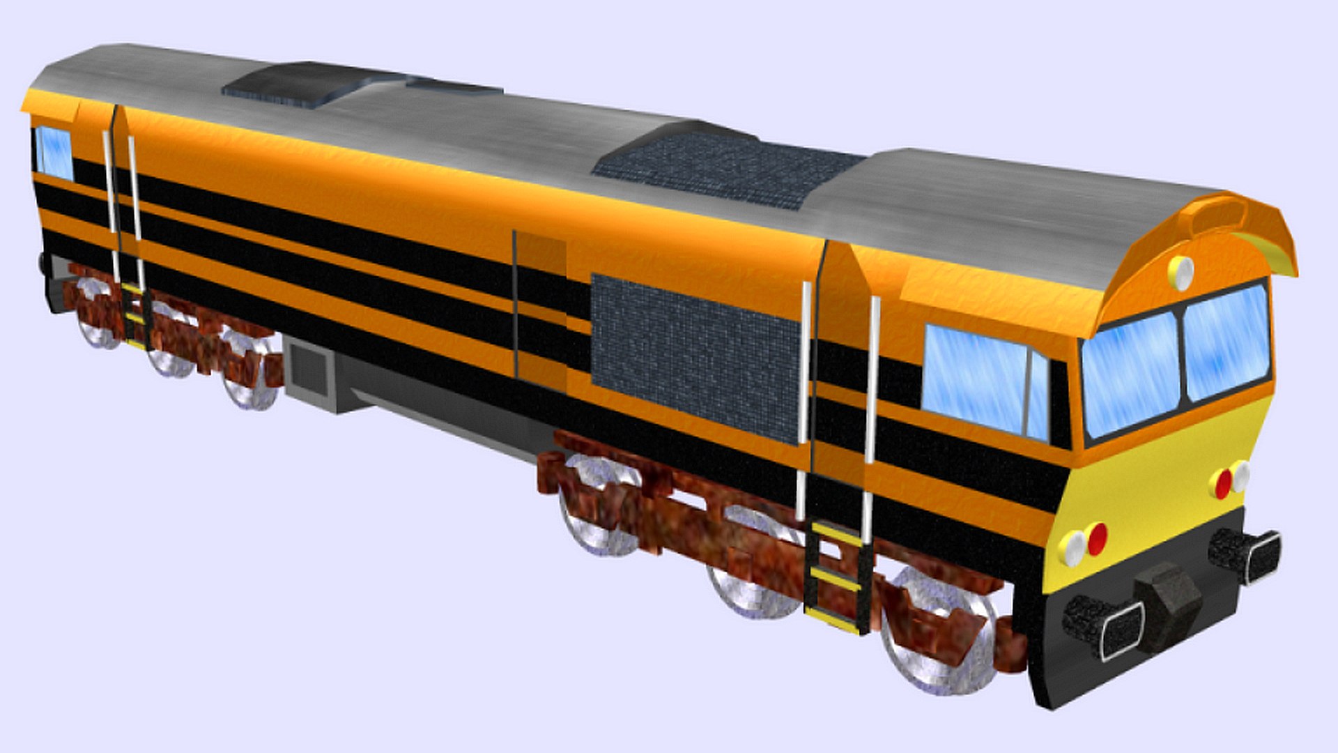 3D class 66 diesel locomotive - TurboSquid 1714221