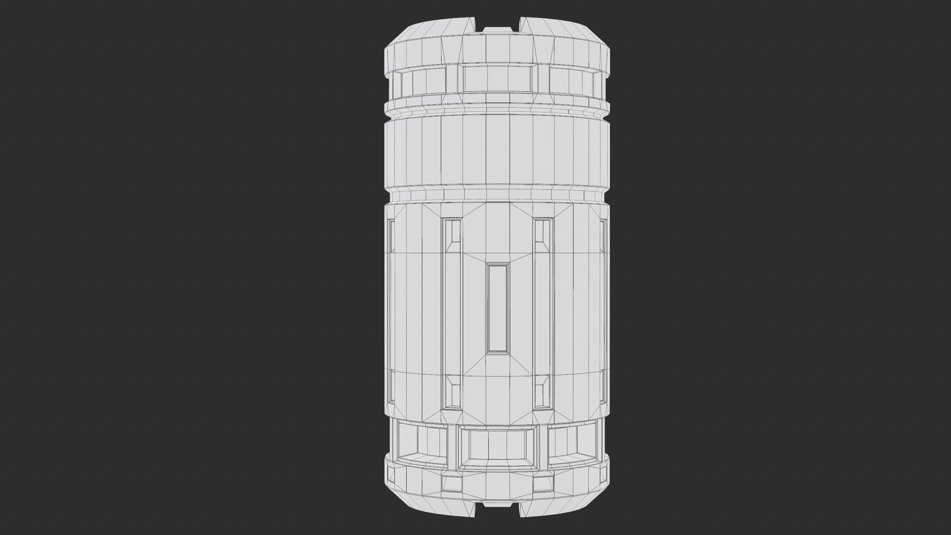 3D model Sci-Fi Power Cell Battery PBR - TurboSquid 2096876