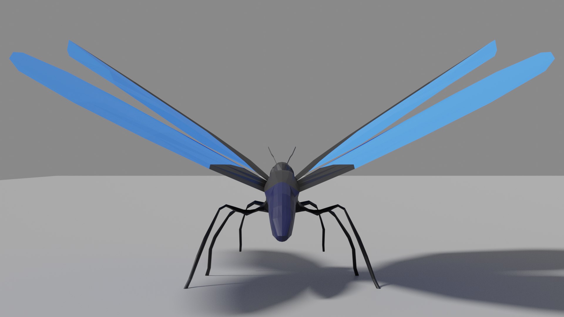 Low-poly Butterfly 3D model - TurboSquid 1777196