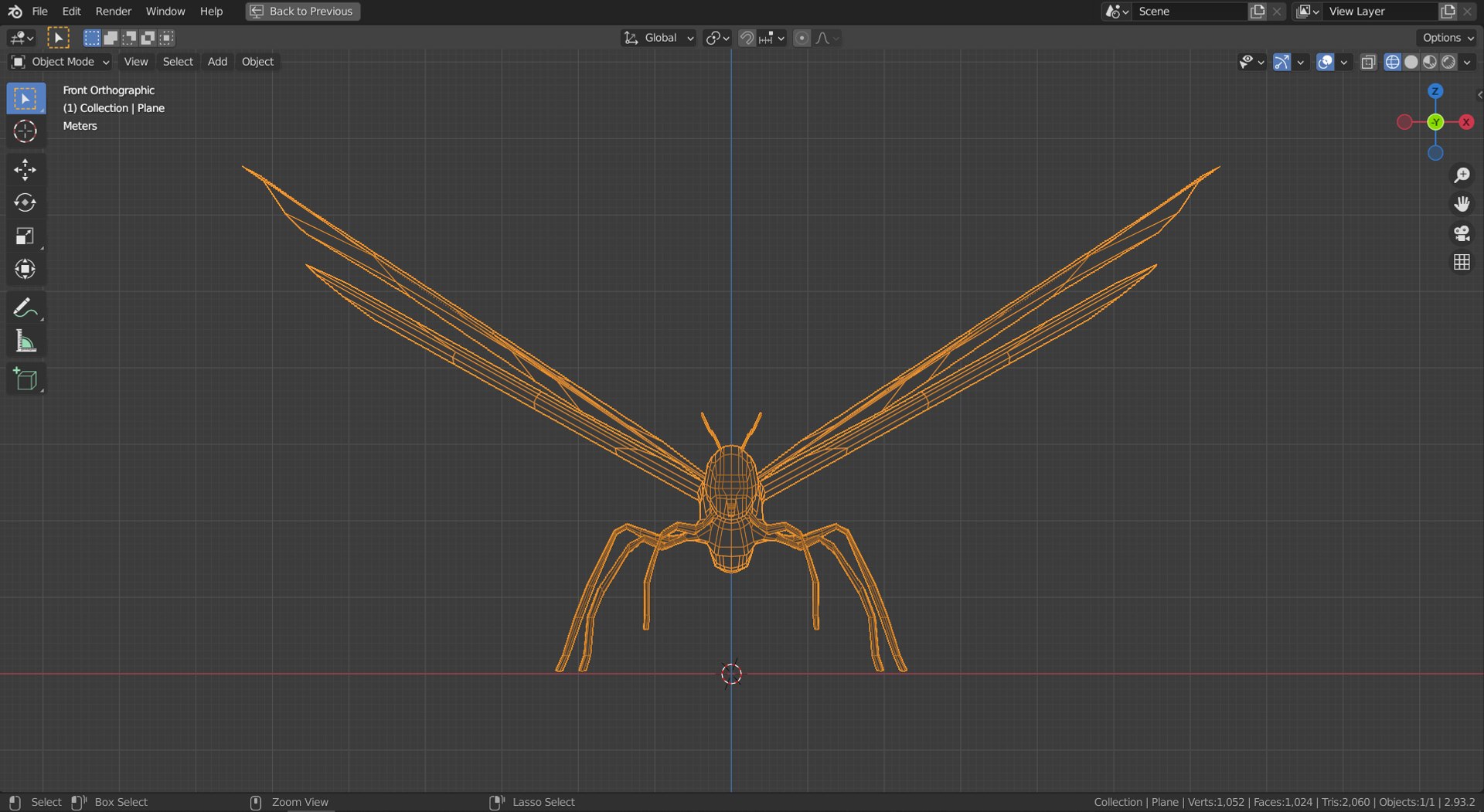 Low-poly Butterfly 3D model - TurboSquid 1777196