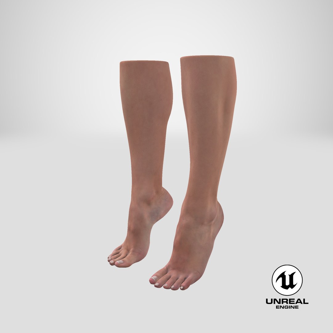 Female Feet High Heels 3D - TurboSquid 1734703