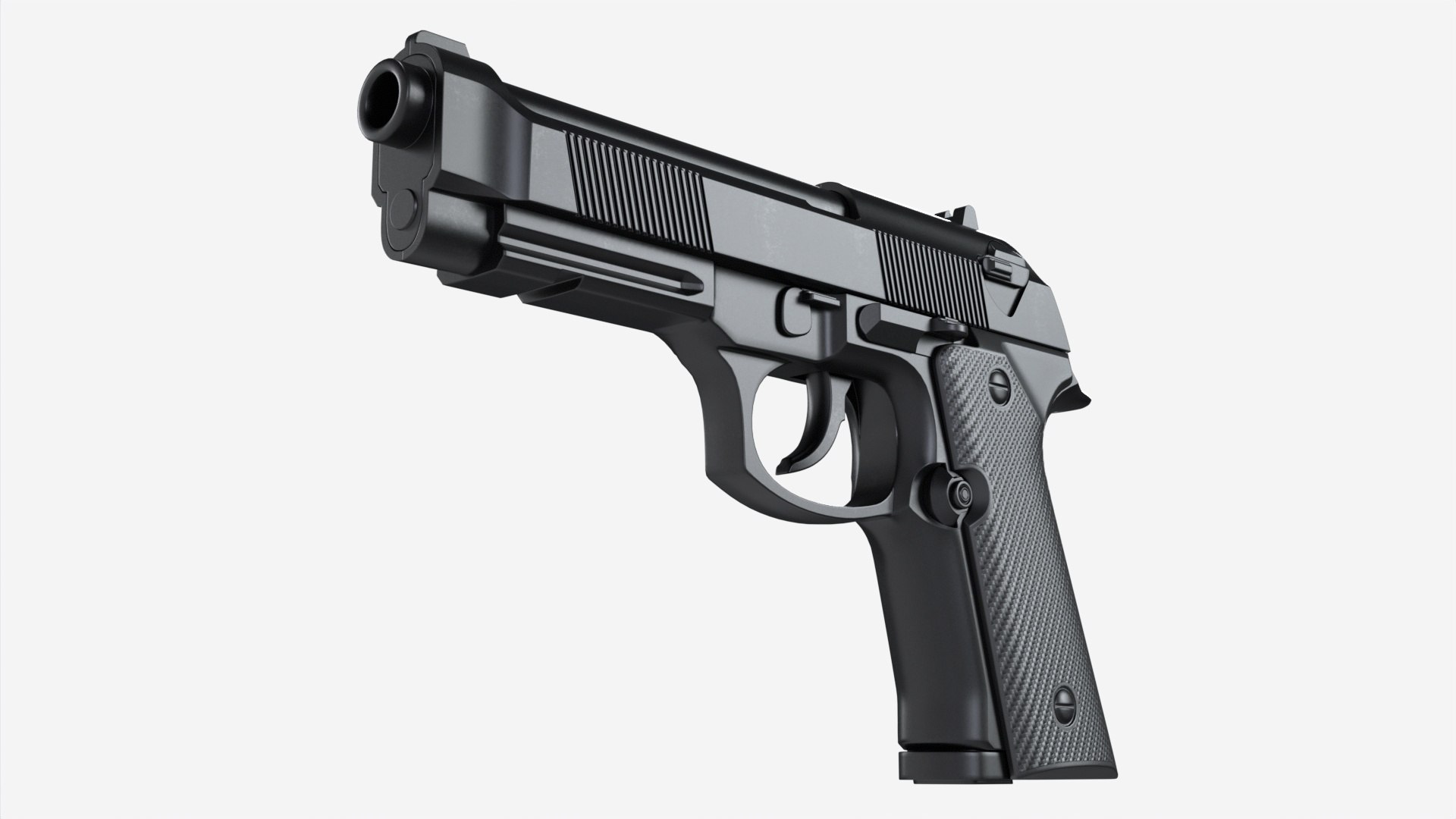 3D Airgun BB Pistol - TurboSquid 1921079