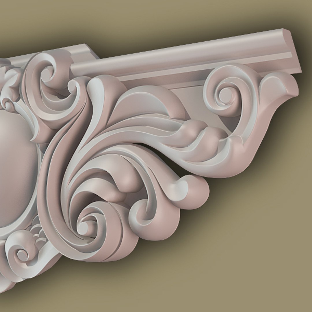 3d Decorate Facades Ornament