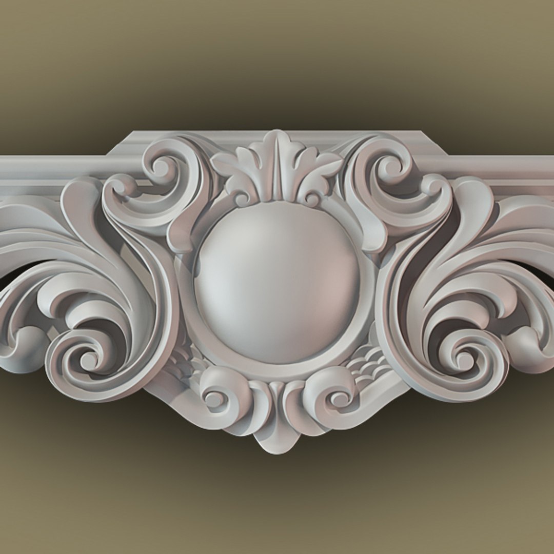 3d Decorate Facades Ornament