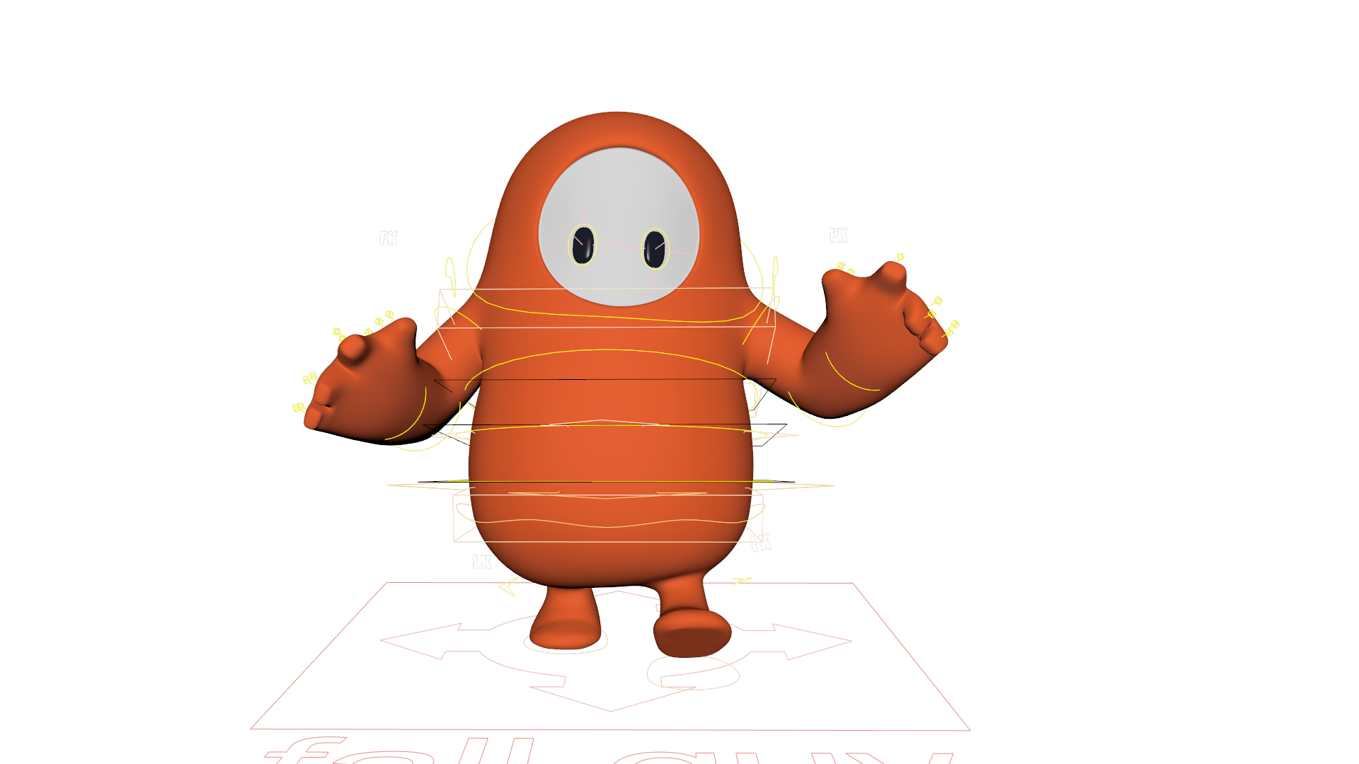 무료 Fall guy rigged 3D 모델 - TurboSquid 1961058