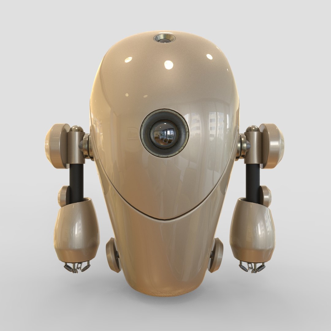 3D Robot Cartoon D Model - TurboSquid 1192741