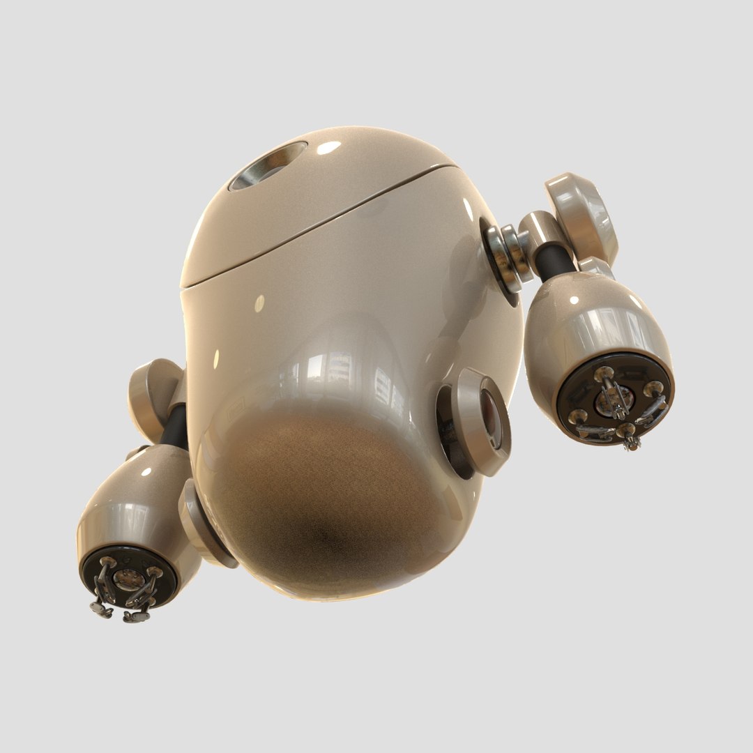 3D Robot Cartoon D Model - TurboSquid 1192741